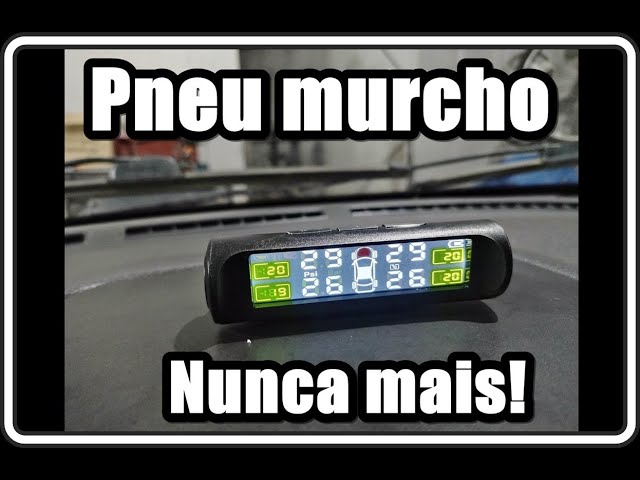 Memes Velocimetro Sensor Monitor Medidor Pressão Pneu Tpms Calibragem