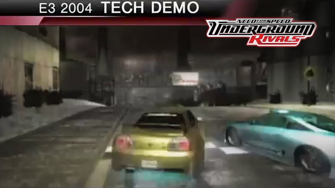 NFS Underground Rivals - E3 2004 Tech Demo Trailer - YouTube