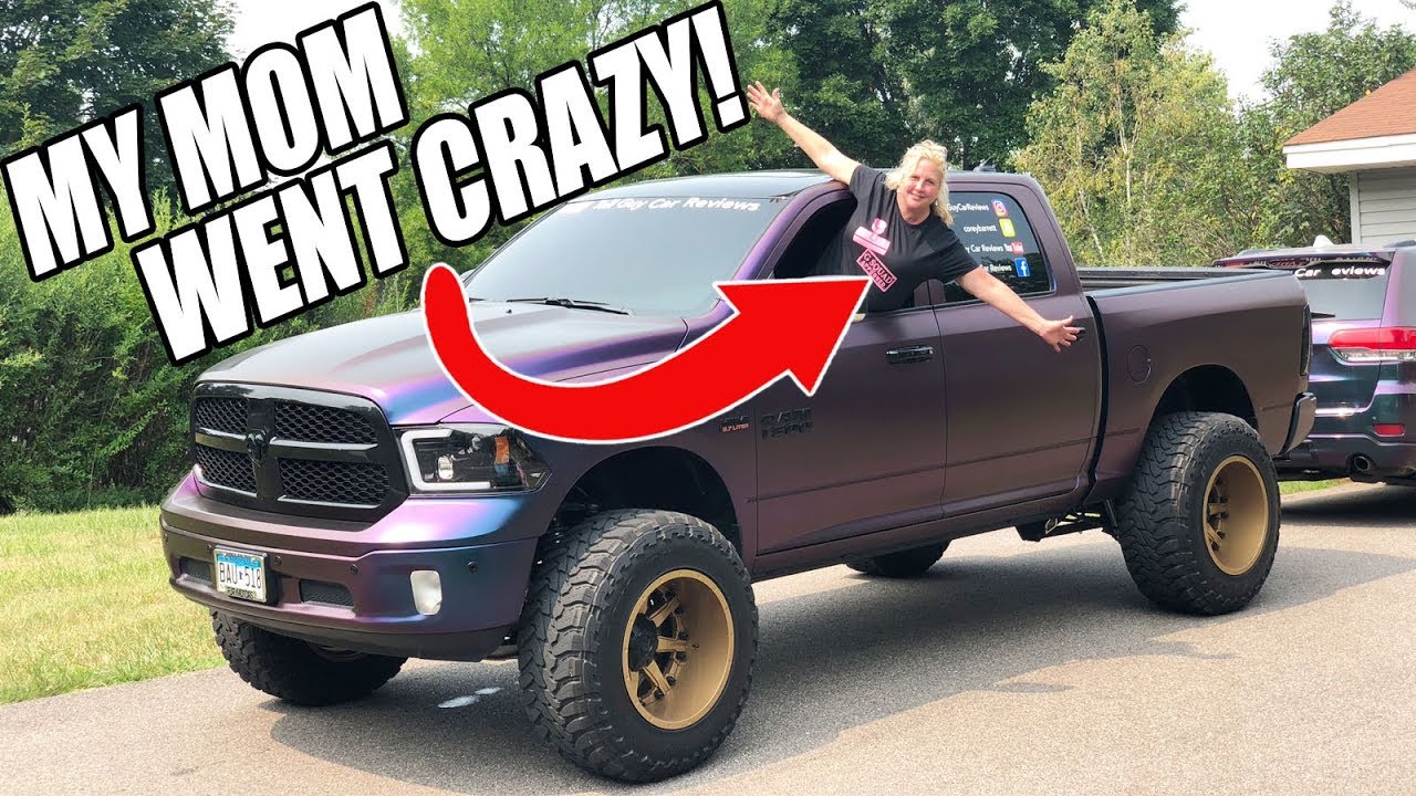 MY MOM TOOK MY TRUCK OFF-ROADING!! THIS WAS BIG TIME HILARIOUS 🤣🤣 - YouTube