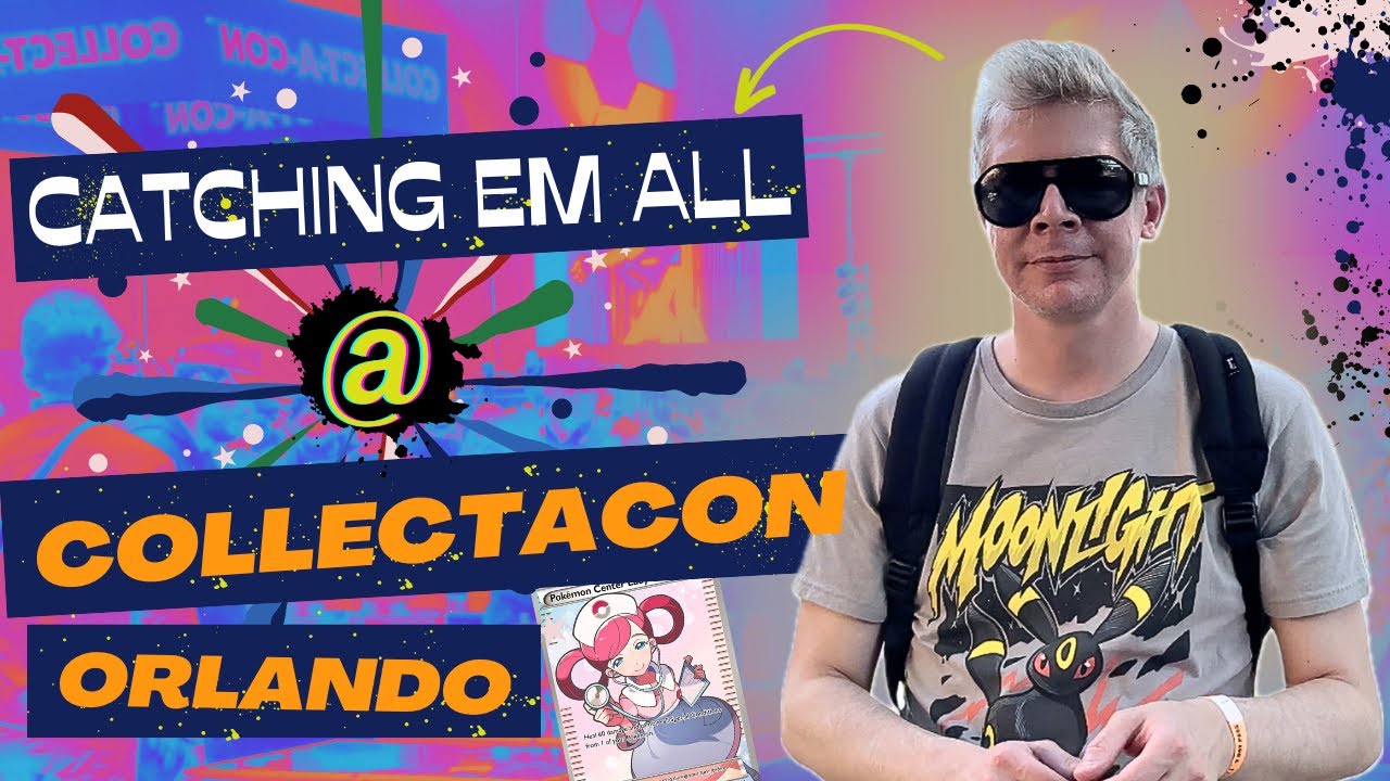 Catching em all COLLECT-A-CON Orlando FL Pokémon Card pick ups card ...