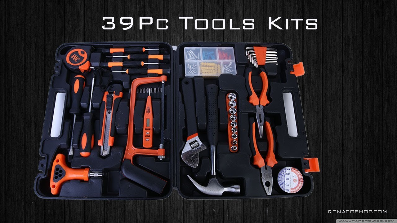 Review 39 Pc Tools Set Home - YouTube