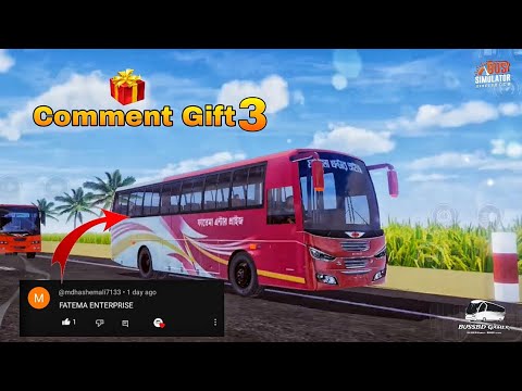 Bus Simulator Bangladesh Bus Skin Gift 3 from BUSSBD Gamer - YouTube