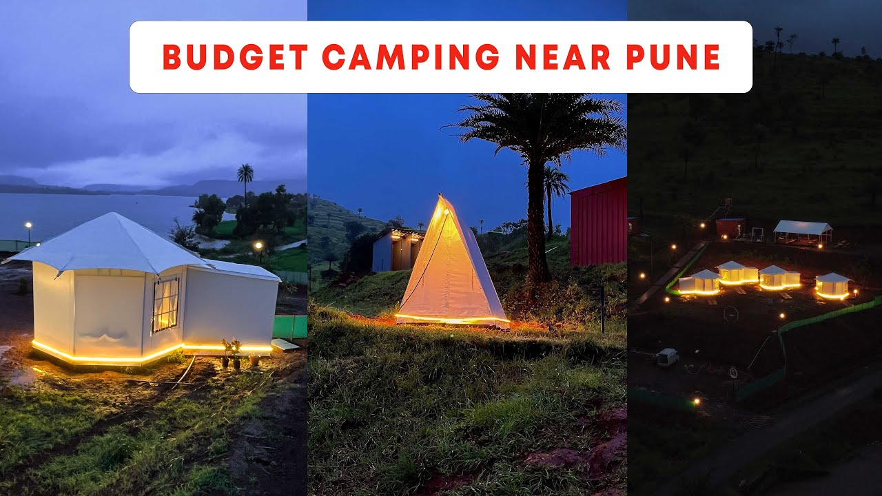 Damshore Glamping | Budget Lake Side Camping Near PUNE | Bhor Camping ...