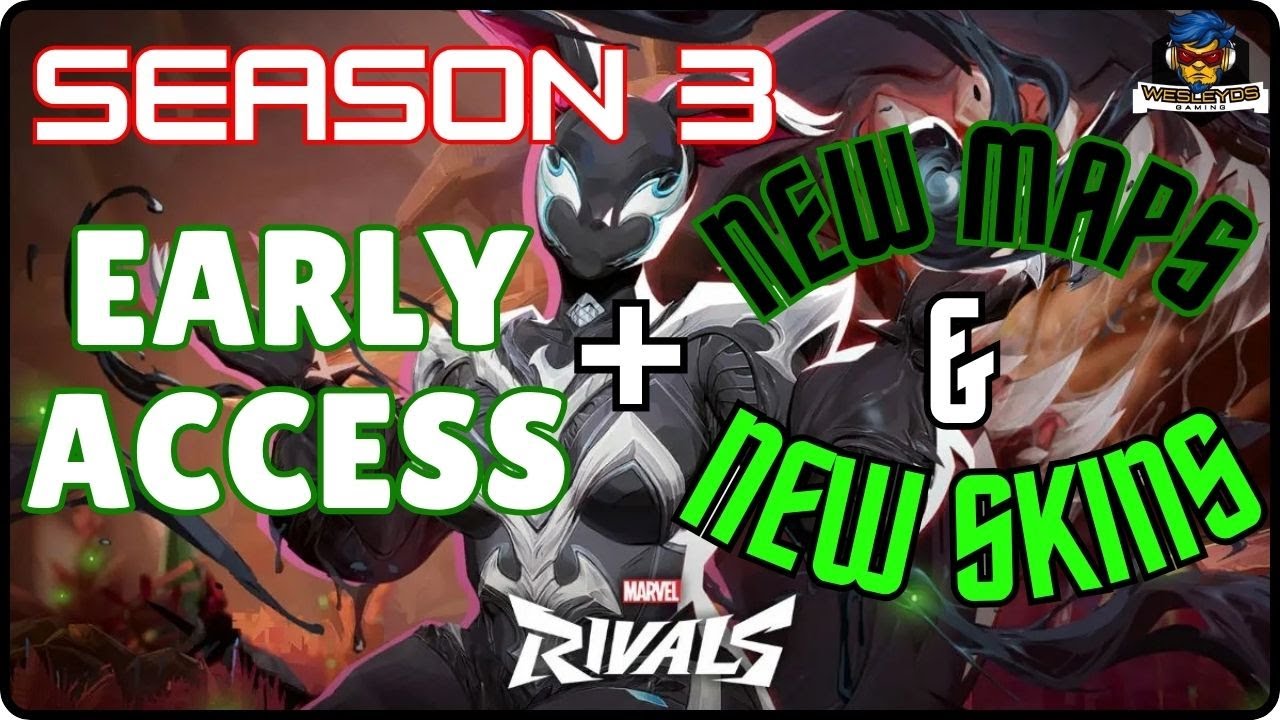Marvel Rivals Season 3 EARLY ACCESS look and NEW MAP FT. Flats, Necros ...