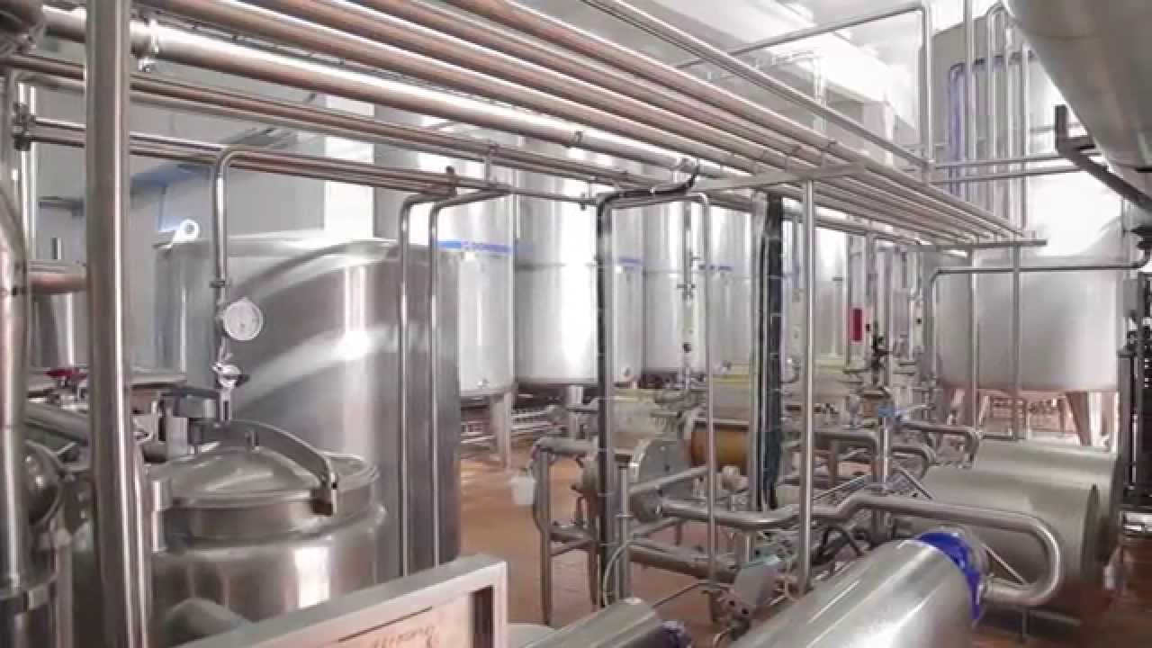 Automated line for production of cream cheese - YouTube