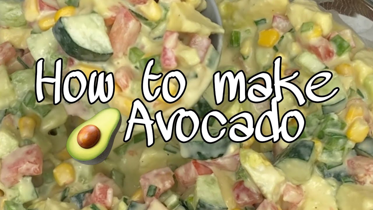 HOW TO MAKE AVOCADO AT HOME?MAKE THIS DELICIOUS SIMPLE RECIPE'S ...