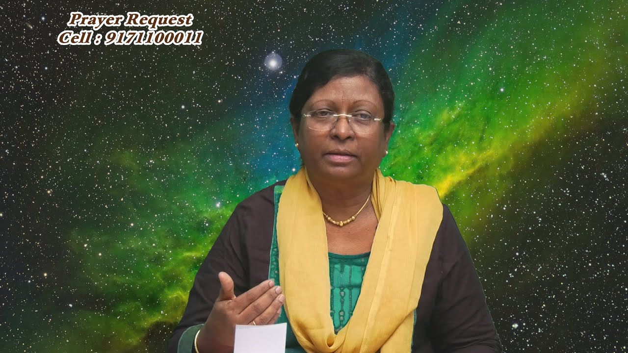 Tamil Christian Message 2020 | Evg. Daphne Joseph | Rejoice Ministries ...