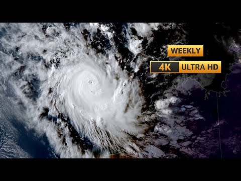 Timelapse Severe Cyclone Errol (29U) April 2025 4K UHD Australia ...