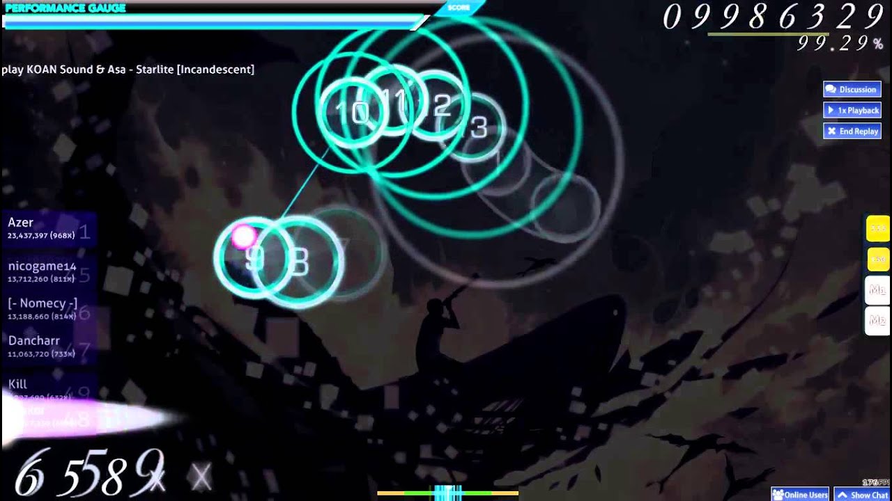 Osu! KOAN Sound & Asa - Starlite [Incandescent] FC - YouTube