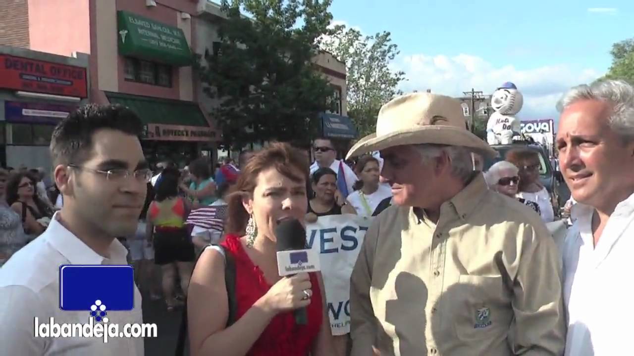 Mayor of West New York Silverio Vega and Commissioner Alberto Rodriguez ...