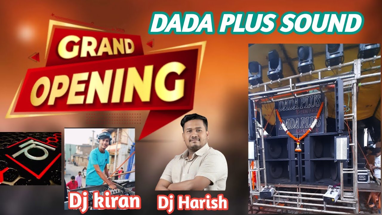 🔴Grand Opening Dada plus sound ugarwala || Rp cabinet ची ताकद👑💪🔥 Vlog ...