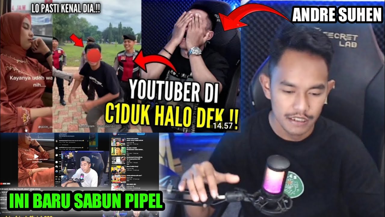 REACION VIDEO ANDRE SUHEN, NGAKAK ABIS‼️ - YouTube