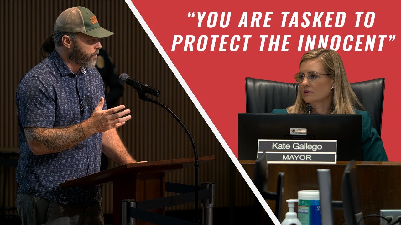 Confronting City Council: Protect the Innocent!! - YouTube