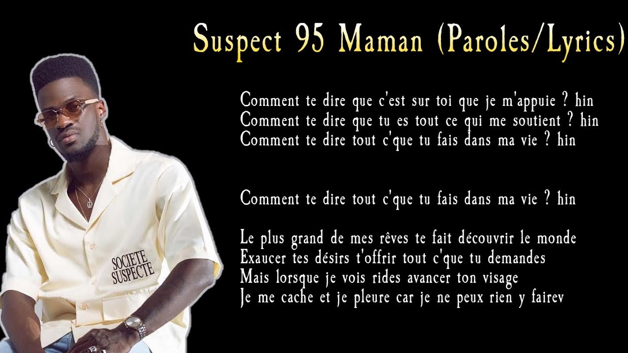 Suspect 95 Maman (Paroles/Lyrics) - YouTube