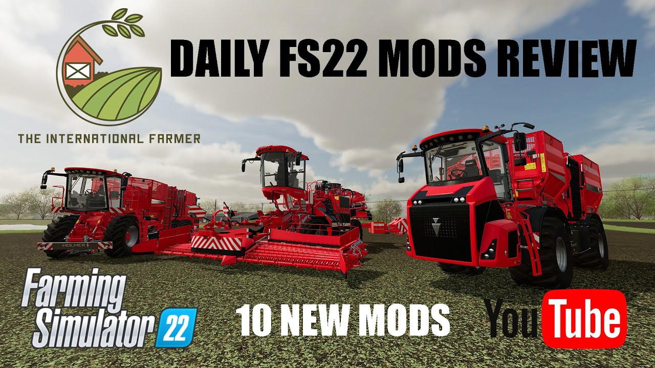 10 New Cross Platform Mods! Holmer Pack, New Holland 8340 and more! # ...