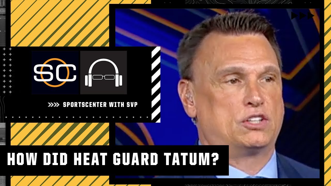 Tim Legler explains how the Heat guarded Jayson Tatum | SC with SVP ...