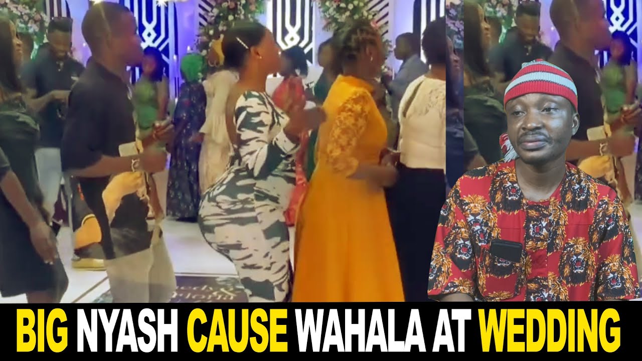 Big Nyash Cause Trouble At Wedding Dance - YouTube