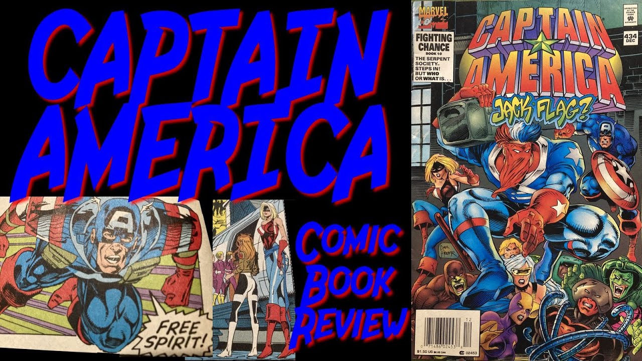 Captain America #434 Comic Book Review [1994] - YouTube