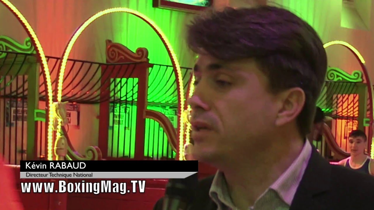BoxingMAG.TV: Kevin Rabaud, DTN de la boxe, aux finales du Championnat ...