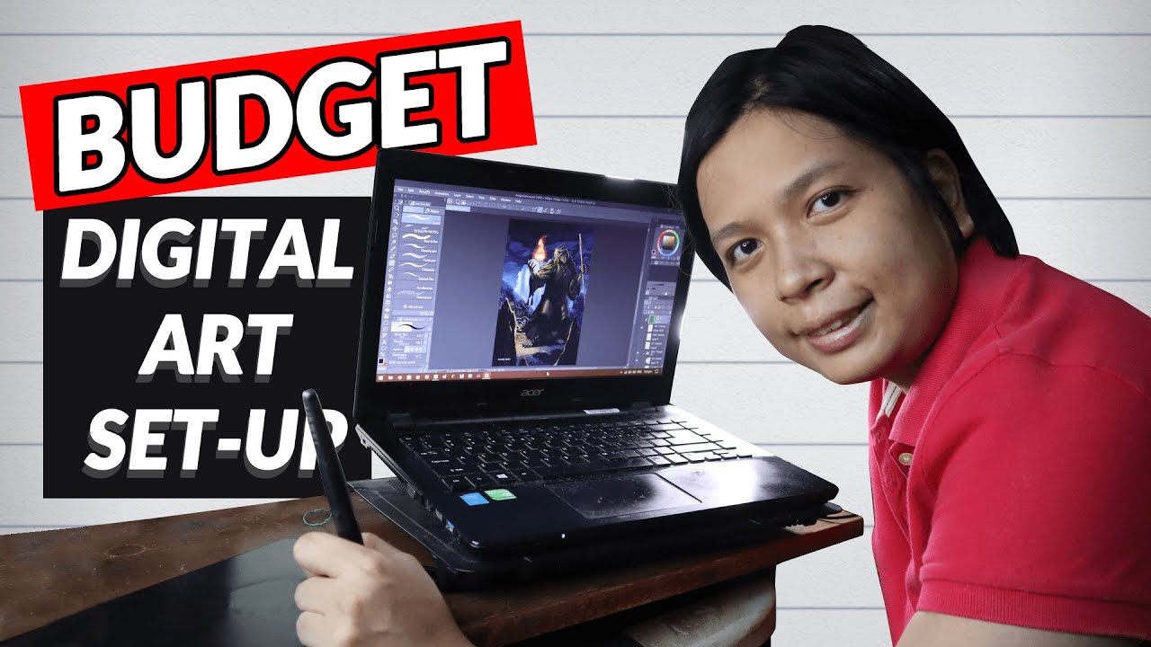 Best Digital Art Set-Up to Start With on a Tight Budget - YouTube