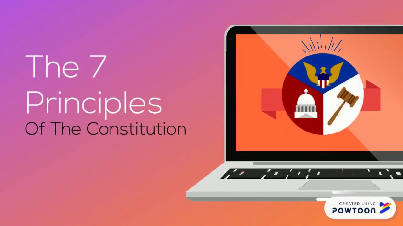 7 principles of the Constitution I Timely Tutor - YouTube
