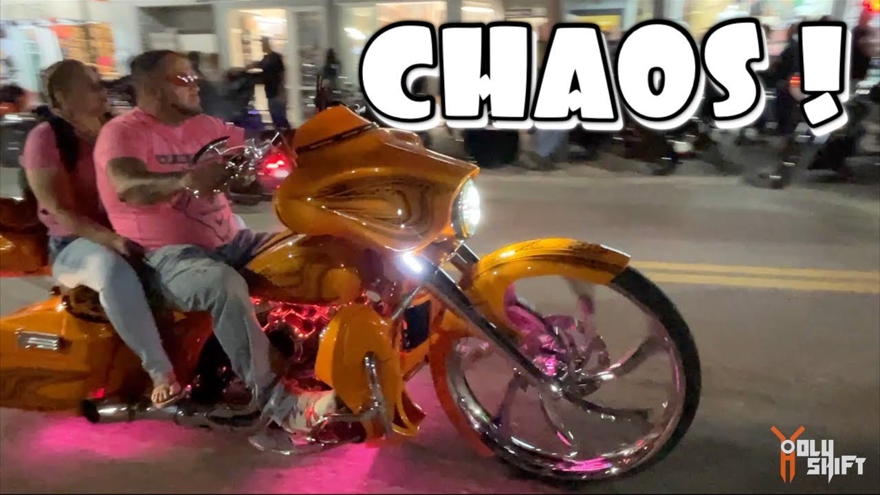Main Street Mayhem Daytona Bike week 2023 - YouTube