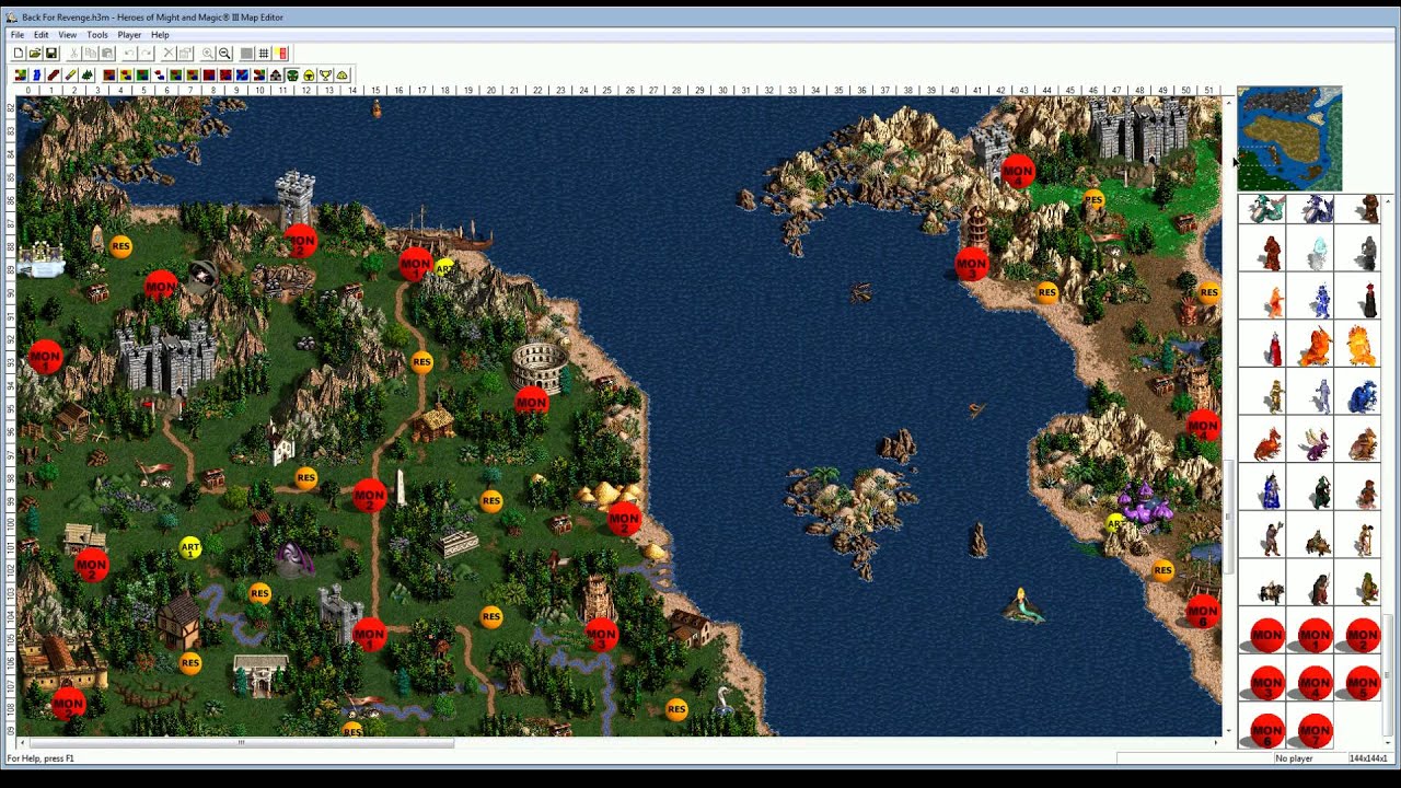 HOMM3 Map Making Basics: Monster Strength - YouTube