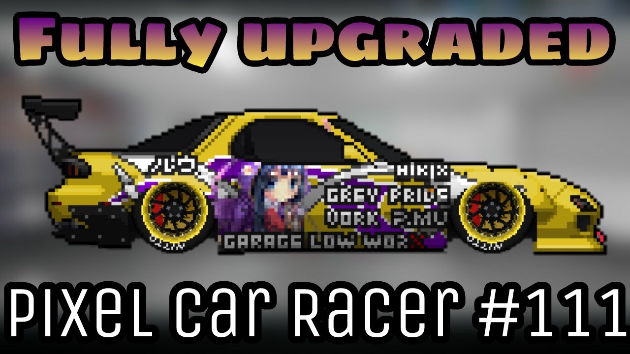 Pixel Car Racer: Fully upgraded Mazda Drift RX-7! (PCR #111) - YouTube