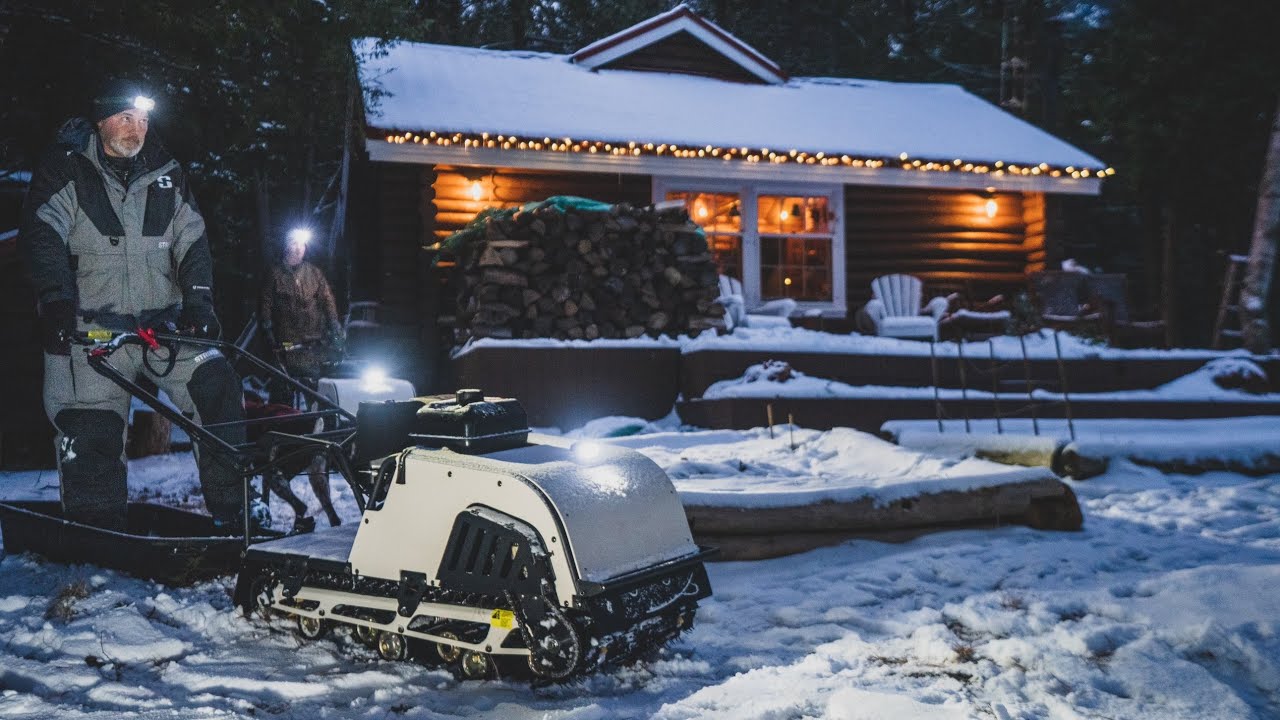 WINTER HAS ARRIVED | FAMILY LIVES OFF THE GRID ON REMOTE ISLAND IN THE ...