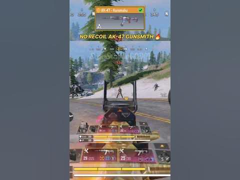 NO RECOIL AK-47 GUNSMITH 🔥 #callofdutymobile #callofduty #cod #codm #codmobile # ...