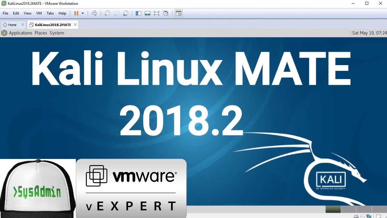 How to Install Kali Linux 2018.2 MATE + VMware Tools + Review on VMware ...