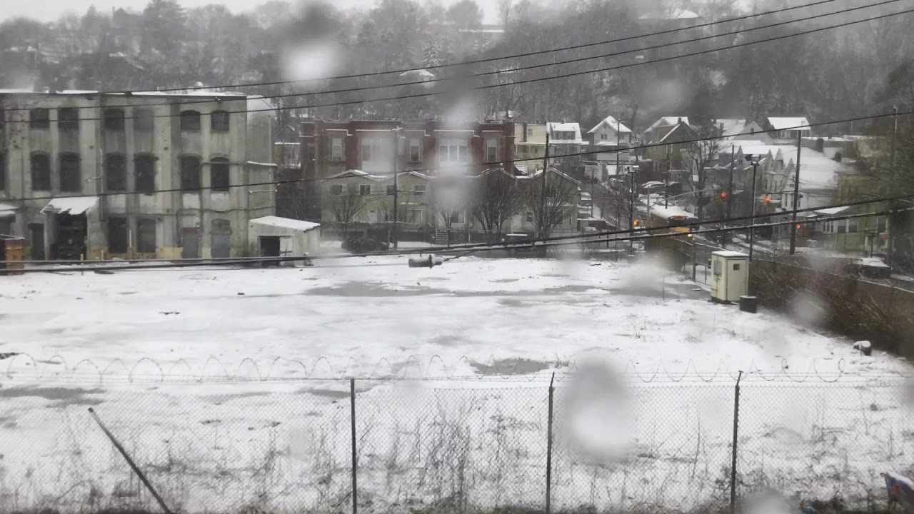 (trying to record a thundersnow for in2thinair) - YouTube