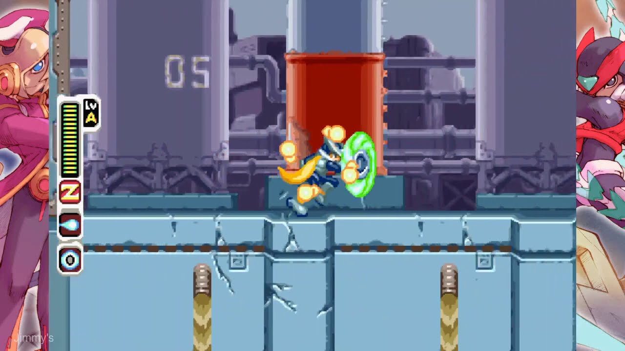 Megaman Zero 2 (Legacy Collection) - How to get the Erase Form - YouTube