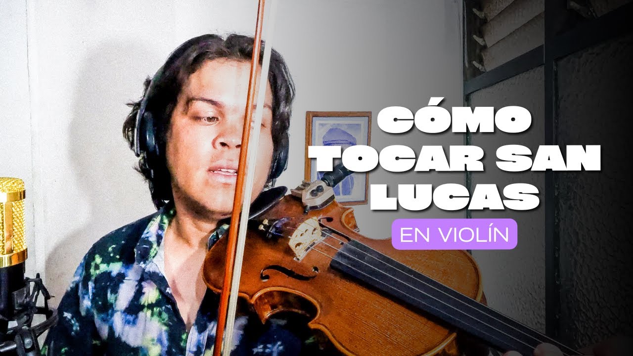 Te ENSEÑO a tocar SAN LUCAS de @kevinkaarloficial | Tutorial de violín ...