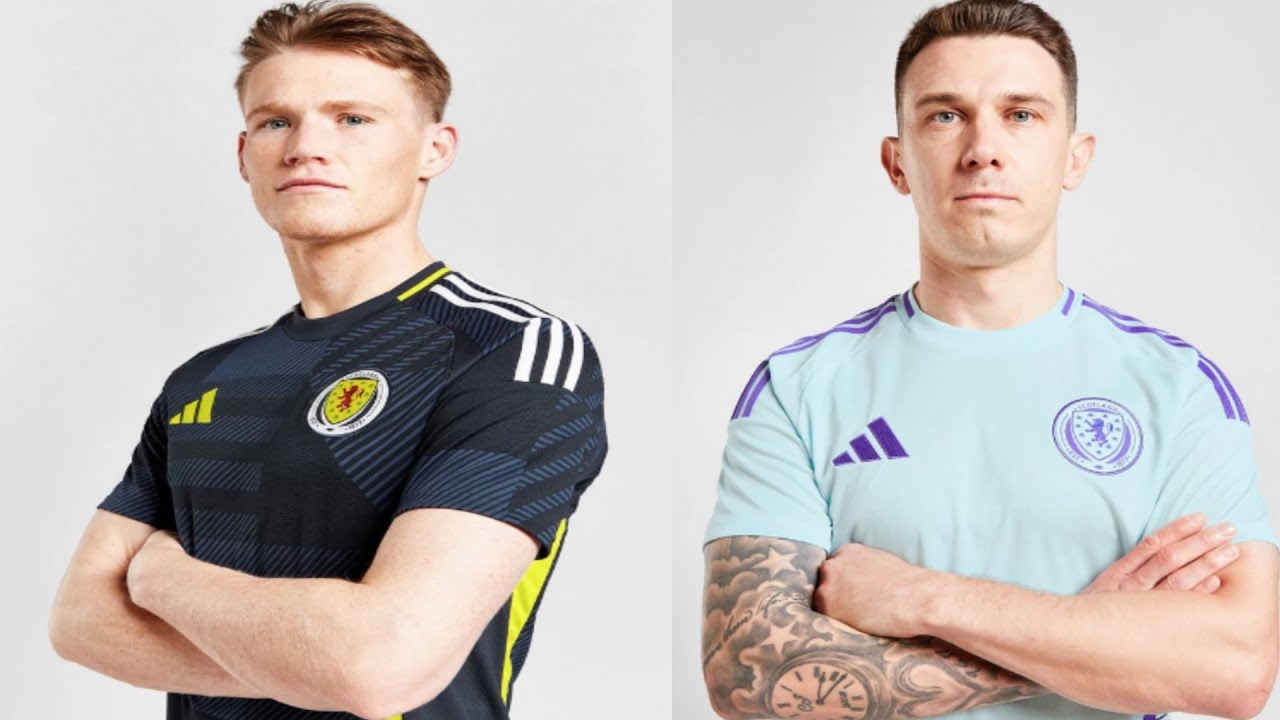 'WORST KITS IN YEARS' SCOTLAND NEW HOME & AWAY KITS FOR EURO 2024 - YouTube