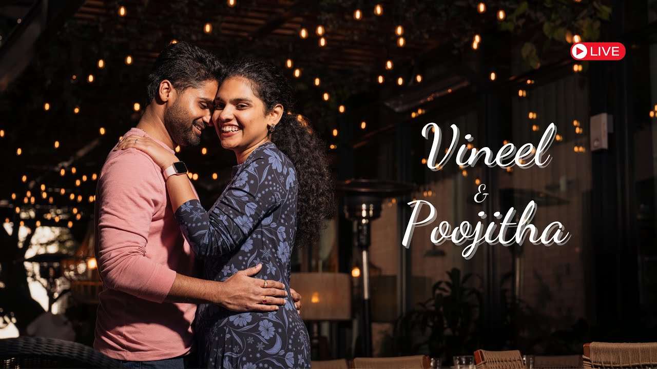 Celebrate our Big day with us live | Vineel & Poojitha - YouTube