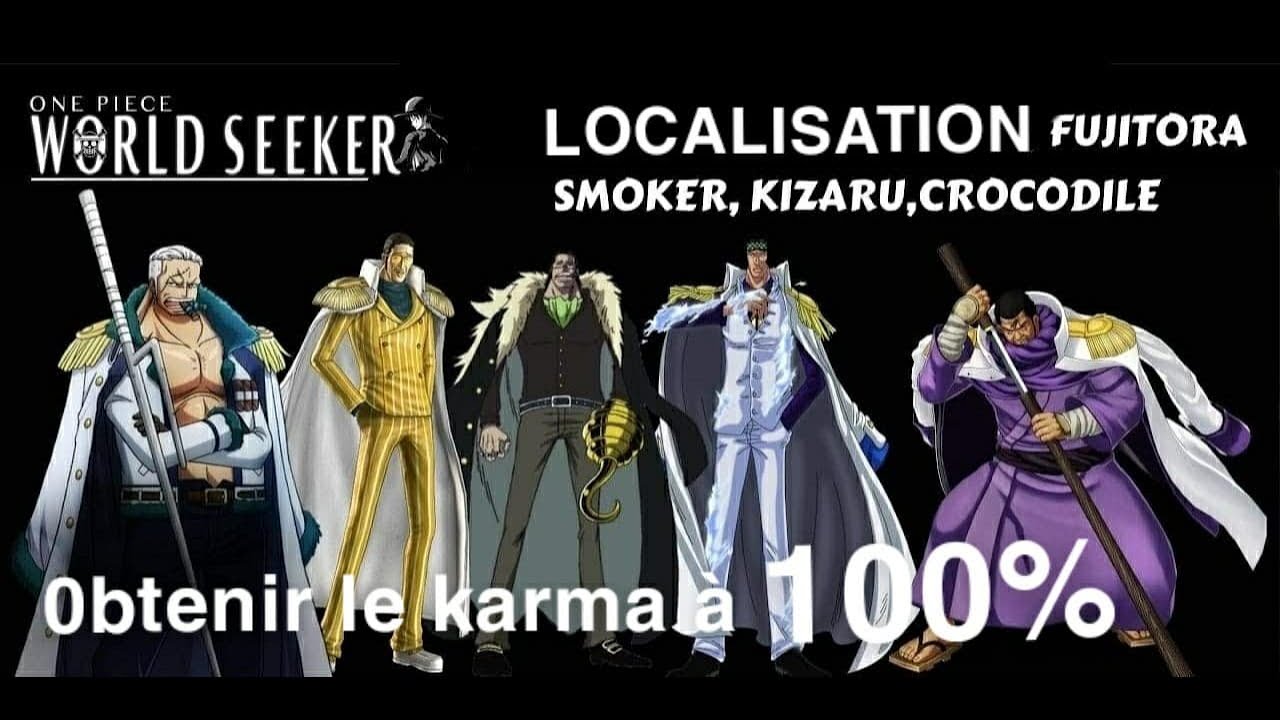 ONE PIECE WORLD SEEKER: Le Karma a 100 % comment l'obtenir ? - YouTube