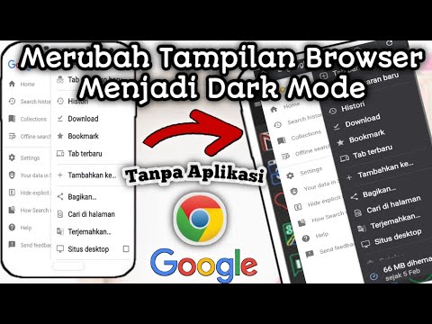 Cara Merubah Tampilan Browser Menjadi Dark Mode 2021 | How to Change ...