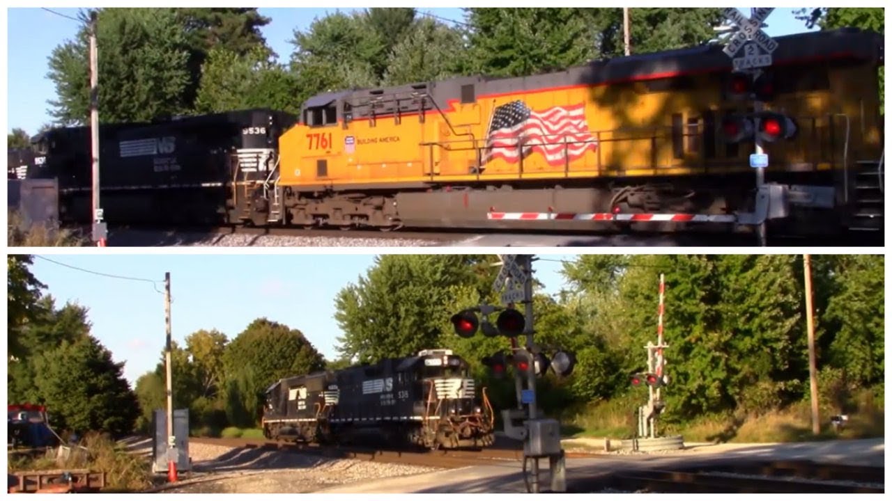 Norfolk Southern/Union Pacific Intermodal and a Light Move from NS in ...