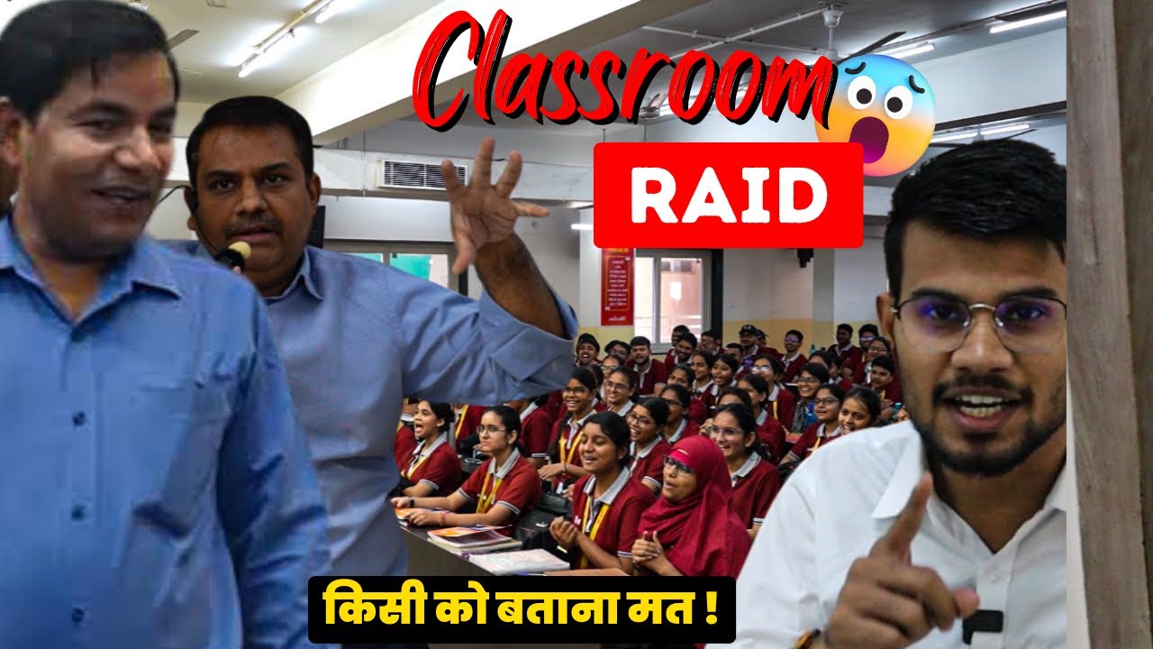 Kota Students Secret Study Plan For Diwali 😱 Classroom RAID of RRD Sir ...