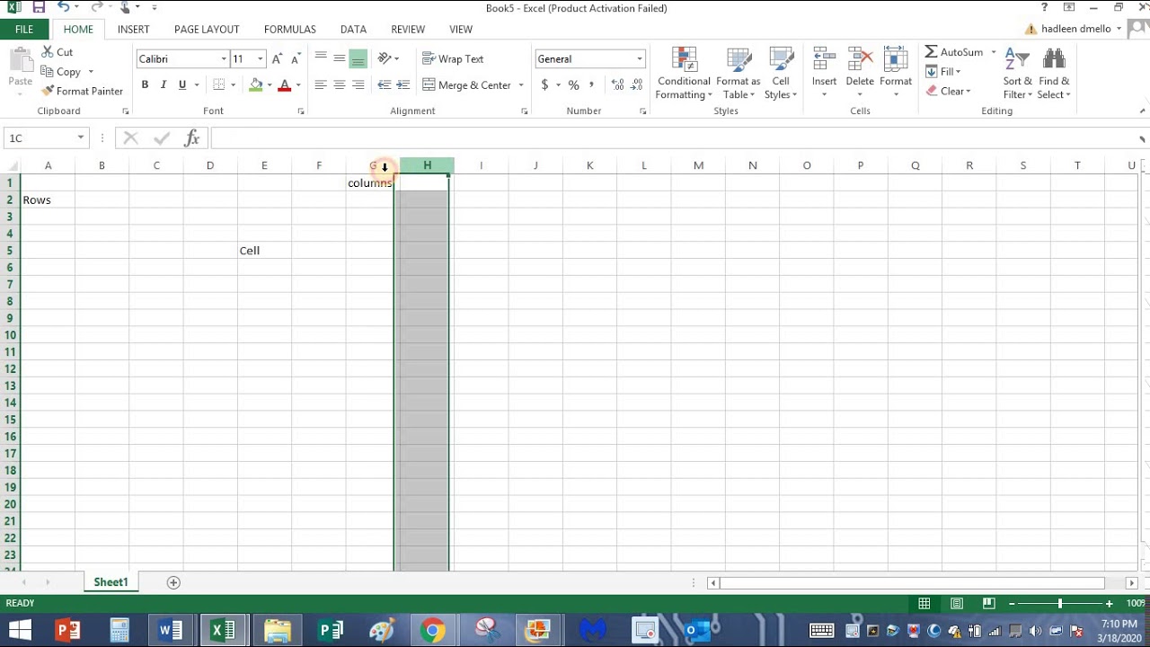 Excel Labels and values : Grade 2 - YouTube