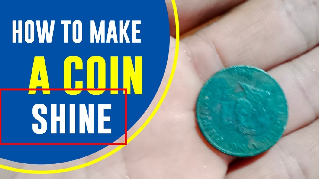 old coin how to clean in sine.. - YouTube