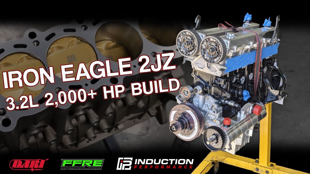 Assembling the NEW Dart Iron Eagle 2JZ for ~2,000+ Horsepower! 3 2L ...