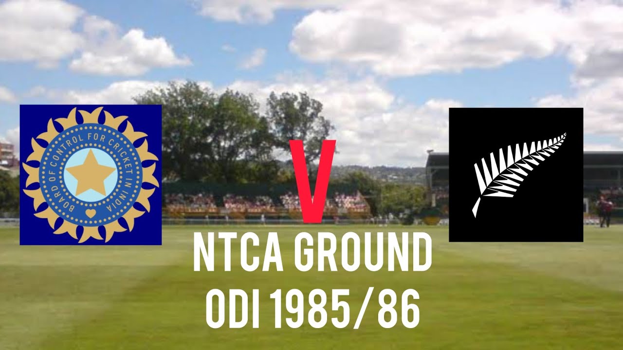 India V New Zealand ODI 1985/86 NTCA Ground Launceston - YouTube