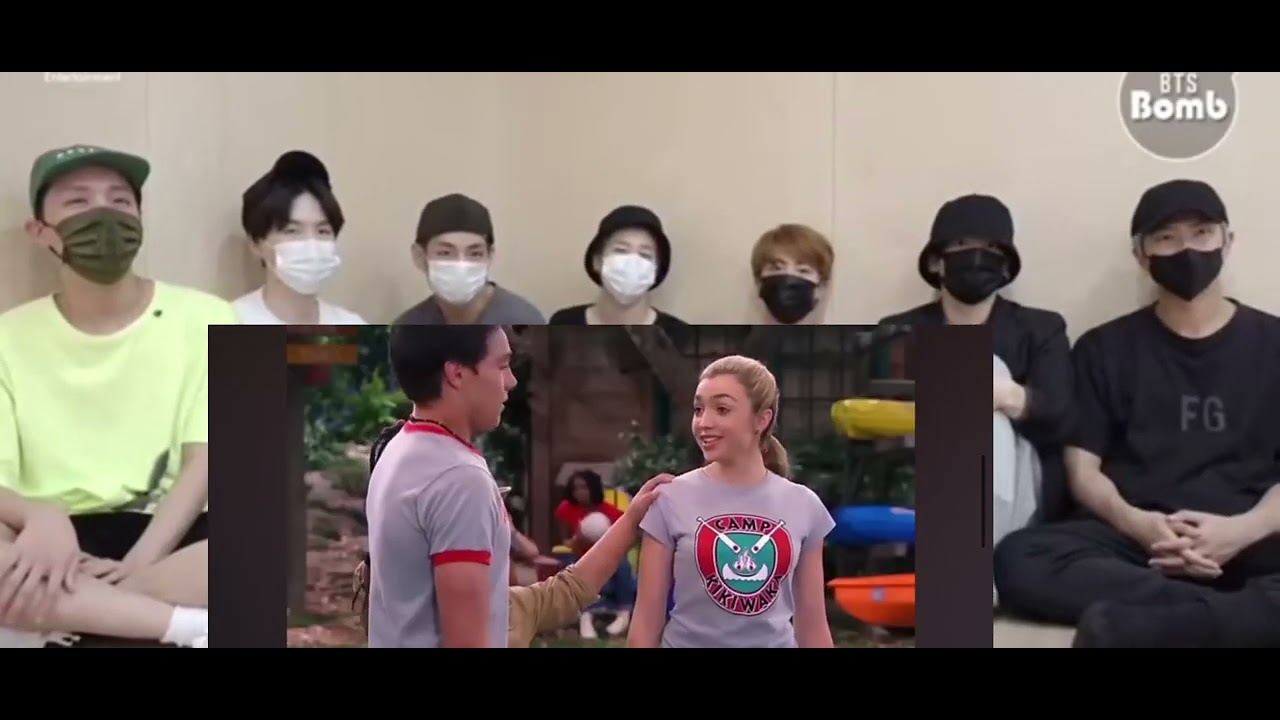 bts reaction to Xander and Emma moments pt 1 (fake reaction) - YouTube