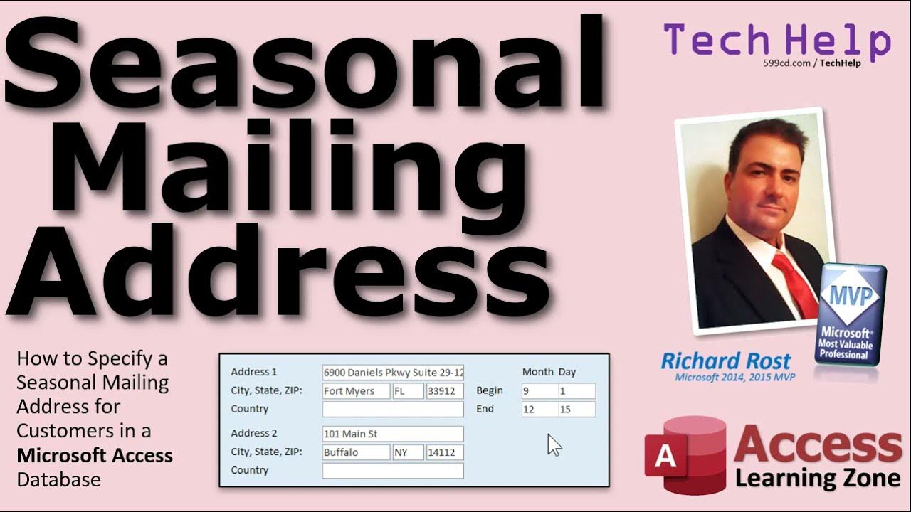 How to Specify a Seasonal Mailing Address for Customers in a Microsoft ...