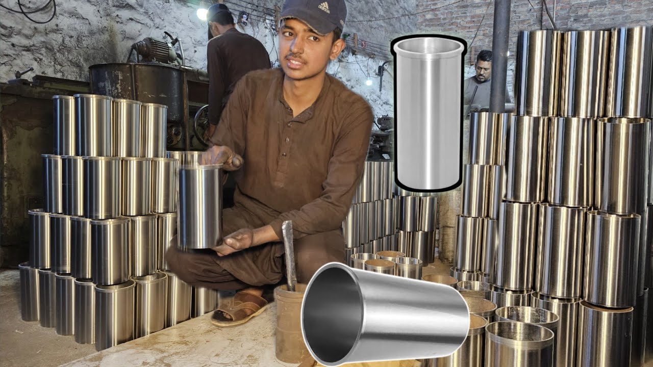 Exceptional Process Of Making Diesel Engine Cylinder Sleeves || Truck ...