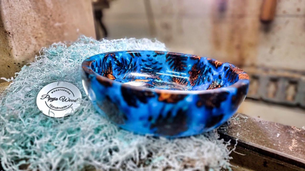 DIY Epoxy Resin Pinecone Bowl Unique Woodturning Tutorial YouTube DIY Epoxy Resin Pinecone Bowl Unique Woodturning Tutorial YouTube