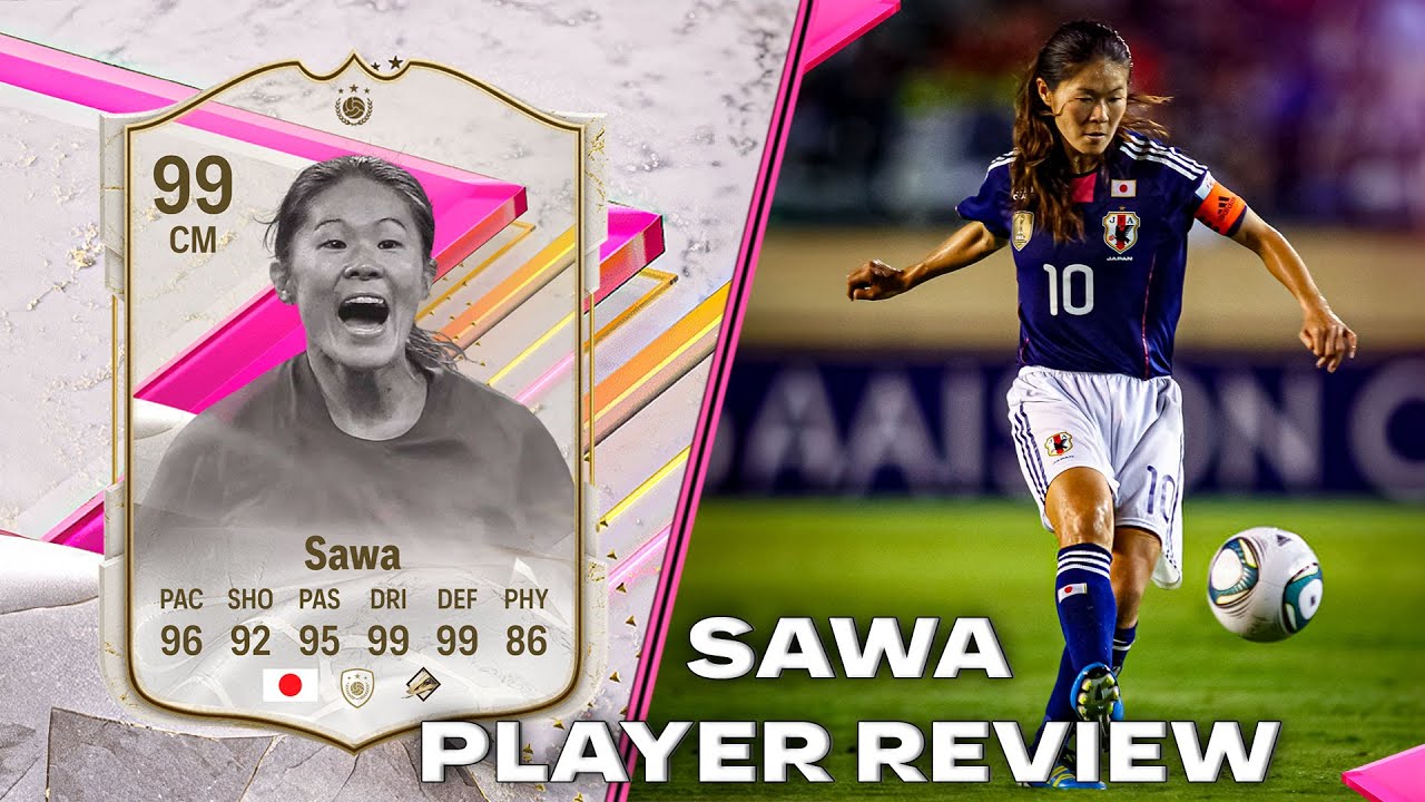UNA DE LAS MEJORES CARTAS EN EL MEDIOCAMPO !!! // SAWA 99 ICON FUTTIE PLAYER REVIEW - YouTube