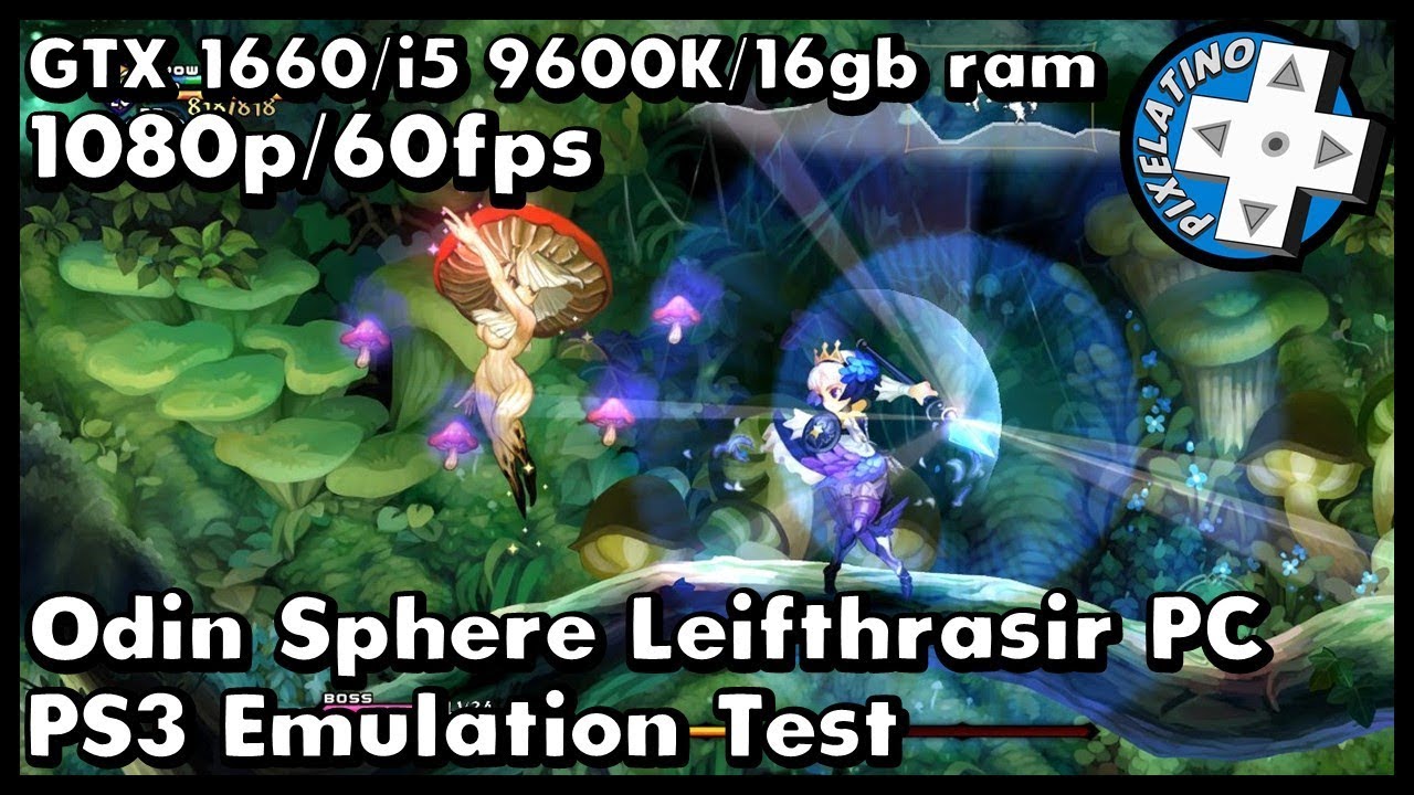 Odin Sphere Leifthrasir PC PS3 Emulator Test 1080p 60fps i5 9600k 16gb ...